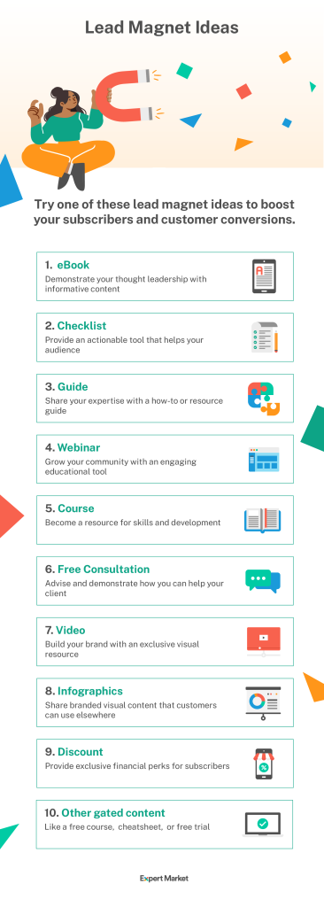 Lead Magnet Ideas: How to Boost Conversions | Expert Market