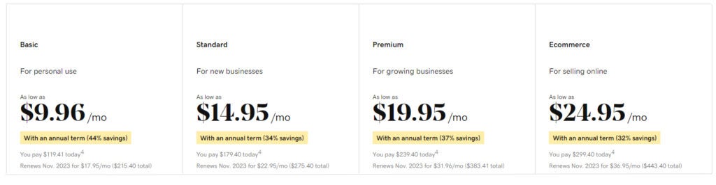 GoDaddy Pricing, Plans & Costs: Good for Small Businesses?