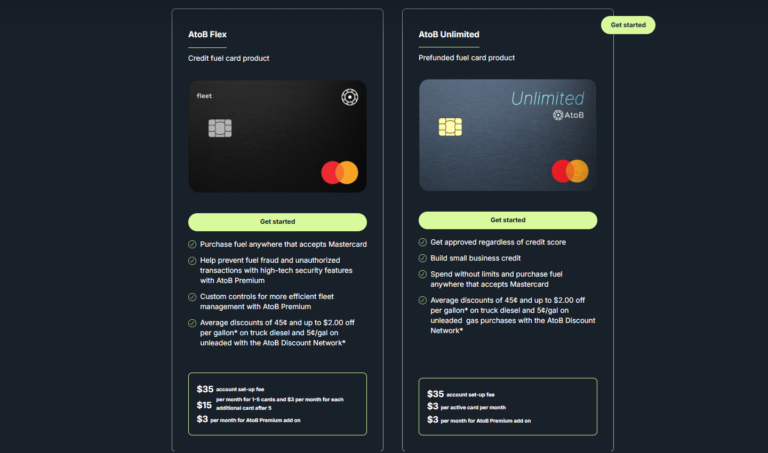 AtoB Fuel Card Review (2025): A Truckers Delight?